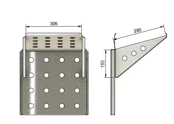 RACING FOOT PLATE - COPILOT FOOT PLATE – CIRCUITWORXS